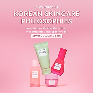 Glow Recipe Papaya Enzyme Cleansing Balm Makeup Remover - Gentle Exfoliator, Makeup Melting Balm & Face Cleanser for Women - Exfoliating Face Wash to Even Skin Tone & Lock-in Facial Hydration (3.38oz)