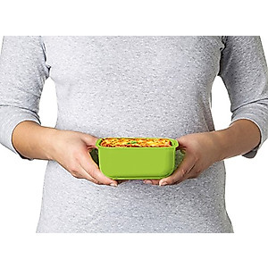 Sistema Microwave Rectangular Container, 525 ml-Assorted Colours