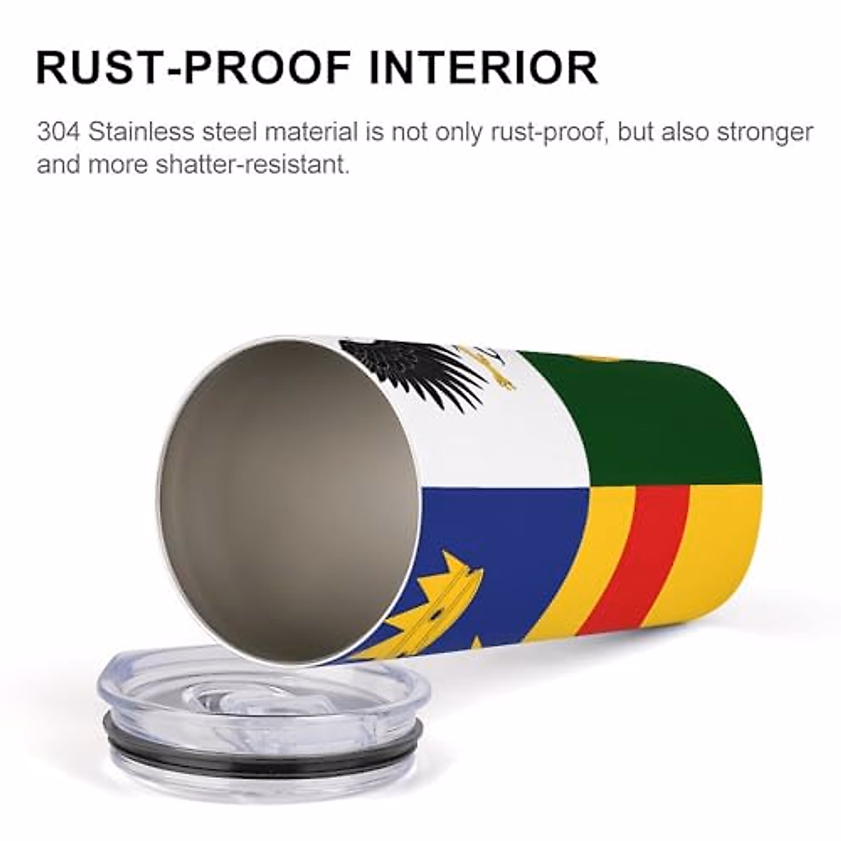 Four Provinces of Ireland Flag Funny Coffee Mug Stainless Steel Travel Insulated Tumbler Double Wall Water Cup 10 Oz