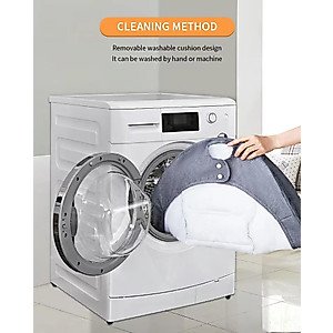 Luxccaiw Baby Swing for Infants,Electric Bouncer for Babies- Bluetooth Touch Screen/Remote ControTiming Function 5 Swing Speeds Baby Rocker Chair with Music Speaker 5 Point Harness Remote Control Gray