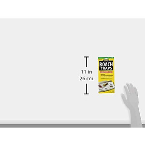 HARRIS Roach Glue Traps, 2-Pack, for Residential and Commercial Use