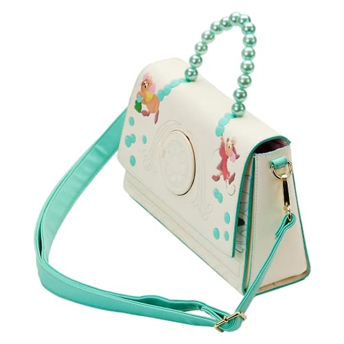 Loungefly - Sac A Main Disney Cinderella - Gus Gus and Jack Jack - 0671803440661
