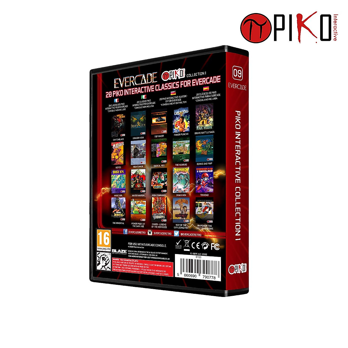 Evercade Piko Cartridge Collection 1 - Electronic Games