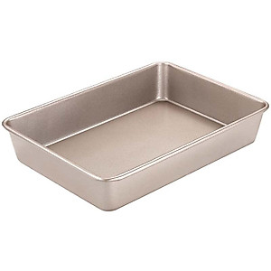 Turkey Roasting Pan with Rack for Ovens, Nonstick Rectangular Turkey Chicken Roaster Pan Baking Dish Broiler Pan Bakeware Heavy Duty Carbon Steel 13.6"