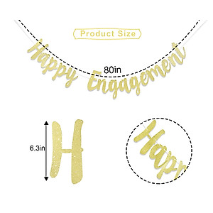 Happy Engagement Banner - Engagement/engage Banner,engagement Party Decorations,our Engagement Signs,engagement Welcome Home Party Decorations,wedding Engagement Party Banner