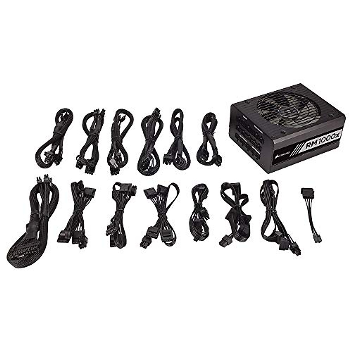 Corsair Enthusiast Series RM1000x, Fully Modular 80 Plus Gold 1000 Watt, EU Version