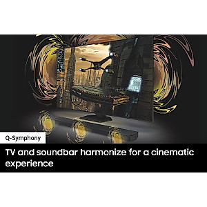 SAMSUNG HW-Q800B/ZA 5.1.2ch Soundbar w/ Wireless Dolby Atmos, DTS:X, Q Symphony, SpaceFit Sound, Built In Voice Assistant, AirPlay 2, Game Pro Mode, Tap Sound, 2022