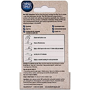 NEW-SKIN Botanicals Liquid Bandage for Minor Cuts and Scrapes, 0.3 Ounce