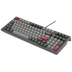 KPREPUBLIC Flesports FL980 Mechanical Gaming Keyboard Full RGB Backlit LED Computer Keyboard PBT Doubleshot keycap Hot Swappable Box Switch (Box Red Switch Edition x1, FL980 Keyboard x1)