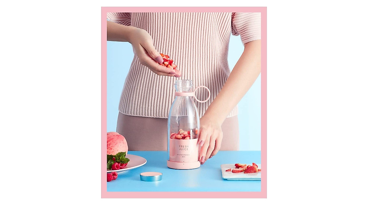 Freshjuice Mini Blender: Portable & Fast Smoothies