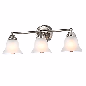Hampton Bay EGM1393A-4/BN 3-Light Brushed Nickel Vanity