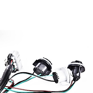 GTINTHEBOX Tail Turn Signal Brake Backup halogen Light Lamp Wiring Harness With Sockets for 2003 2004 2005 2006 2007 Chevrolet Silverado 1500 2500 HD 3500 Hybrid,2PCS