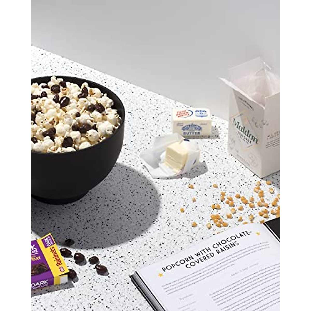 W&P Microwave Silicone Popper Maker | Black | Collapsible Bowl w/Built in Measuring, BPA, Eco-Friendly, Waste Free, 9.3 Cups of Popped Popcorn