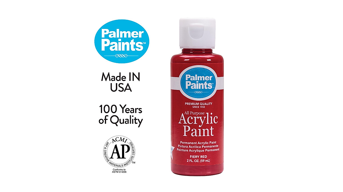 Palmer 16-Color Acrylic Paint Set | Vibrant Art & Craft Supplies