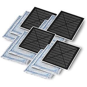 Think Crucial Aquarium Filter - Replacement for AquaTech Brand EZ-Change Brand #2 Aquarium Filter - Replacement for Aqua Brand 10-20 Power Filters - (12 Pack)