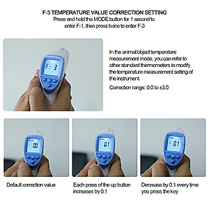 NDNCZDHC Veterinary Thermometer, Dog Thermometer Fast Digital Veterinary Thermometer, Pet Thermometer for Pig, Cattle, Sheep, Dog, Horse (Without Battery)
