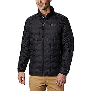 Columbia Men's Delta Ridge Down Jacket, Black, Medium