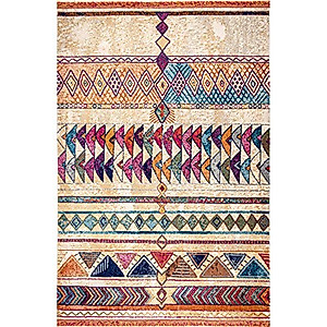 nuLOOM Aztec Atzi Area Rug, 5' x 7' 5", Orange