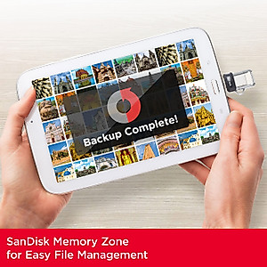 SanDisk 256GB Ultra Dual Drive m3.0 for Android Devices and Computers - microUSB, USB 3.0 - SDDD3-256G-GAM46, Black