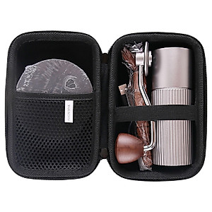 JINMEI Hard EVA Carrying Case Compatible with TIMEMORE Chestnut C2/C3 Manual Coffee Grinder storage box.