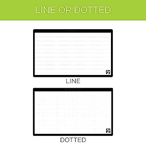 Rocketbook Cloud Cards - Eco-Friendly Reusable Index Note Cards With 1 Pilot FriXion ColorStick Pen & 1 Microfiber Cloth Included - Single Set of 80 (3" x 5")