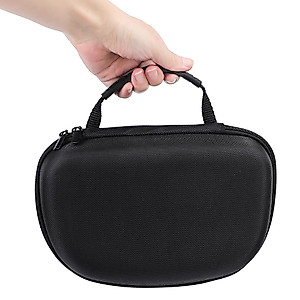 kawazey [ Reusable Half-Mask Respirator Case] Hard Travel storage Case Replacement for 3M Reusable Face Piece 6100/6200/Series [Black]