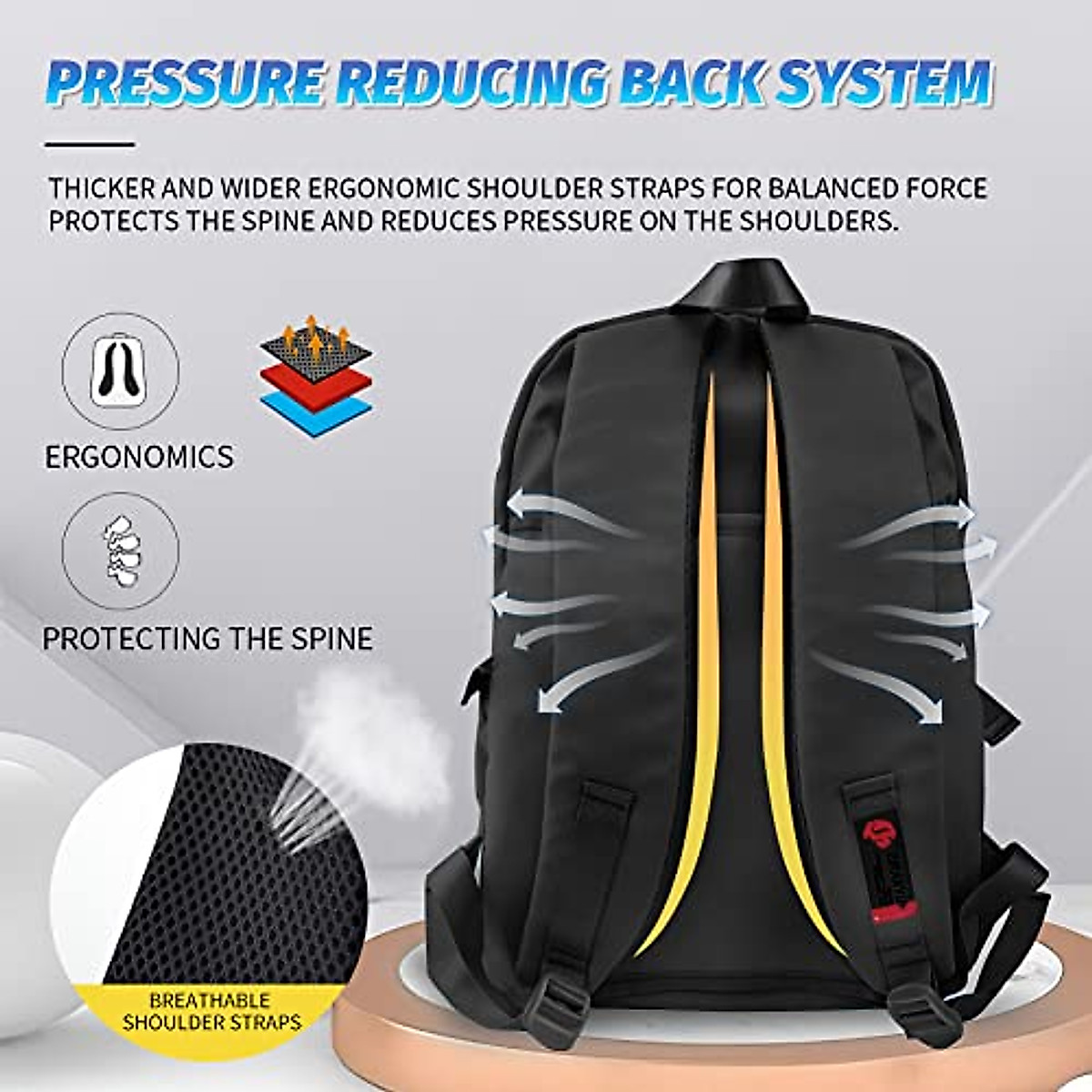 Voici et Voila Rolling Backpack for Girls Wheeled Backpack Roller Backpack for Kids 6 Wheels Backpack with Wheels Girls Solid Color Cute Elementary Roller School Bag for Girls