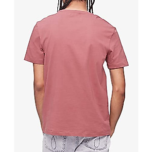 Calvin Klein Men's Relaxed Fit Crewneck T-Shirt, Apple Butter, Large