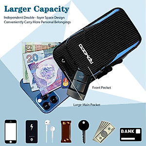 RDMODO Phone Holder for Running Armband, Large Capacity Running Band for iPhone 15 14 13 Plus Pro Max Samsung Galaxy S23 S22 Ultra 7.5 Inch Phone Armband, Water Resistance Arm Bag for Running Jogging