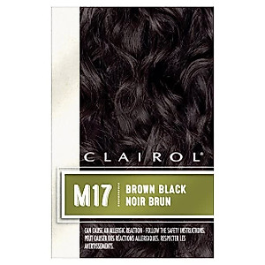 Clairol Natural Instincts for Men Hair Color, Brown Black (M17)