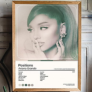 Gr.An.De Ar.Ia.Na Gift For Fan Positions Album Music 12X18 Unframed Poster