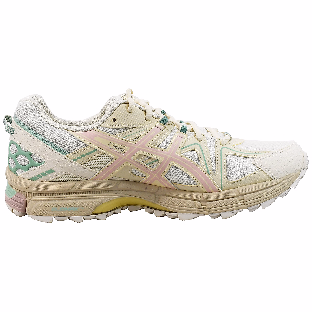 ASICS Women's Gel-Kahana 8 Running Shoe, Cream/Ginger Peach, 9 B