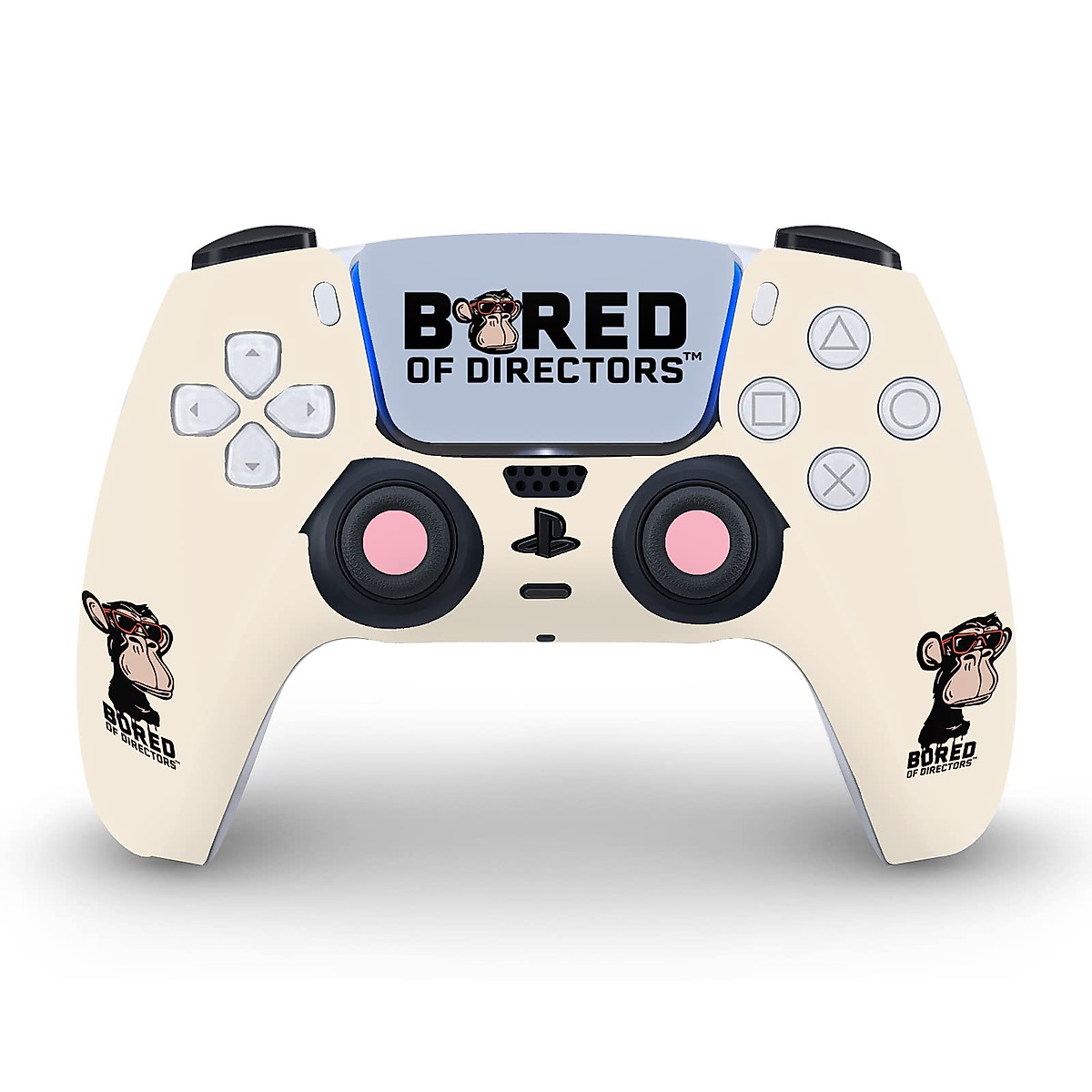 Head Case Designs Officially Licensed Bored of Directors APE #2585 Art Vinyl Faceplate Sticker Gaming Skin Decal Compatible with Sony Playstation 5 PS5 Disc Edition Console & DualSense Controller