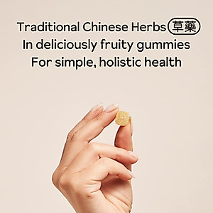 Jujube Seeds in Daily Gummies, 300 mg Full-Spectrum Jujube Seeds, Supports Relaxation & Restful Sleep, 100% Plant Based Vegan & Gelatin Free, Peach Flavored, 45 Gummies