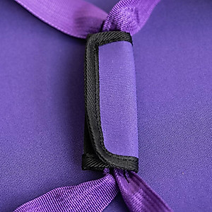 YongFei Purple Heavy Duty Sponge Padded Crystal Singing Bowl Case for 6-12 inch 8-14inch Sound Bowls… (6-12inch 2pc bag)