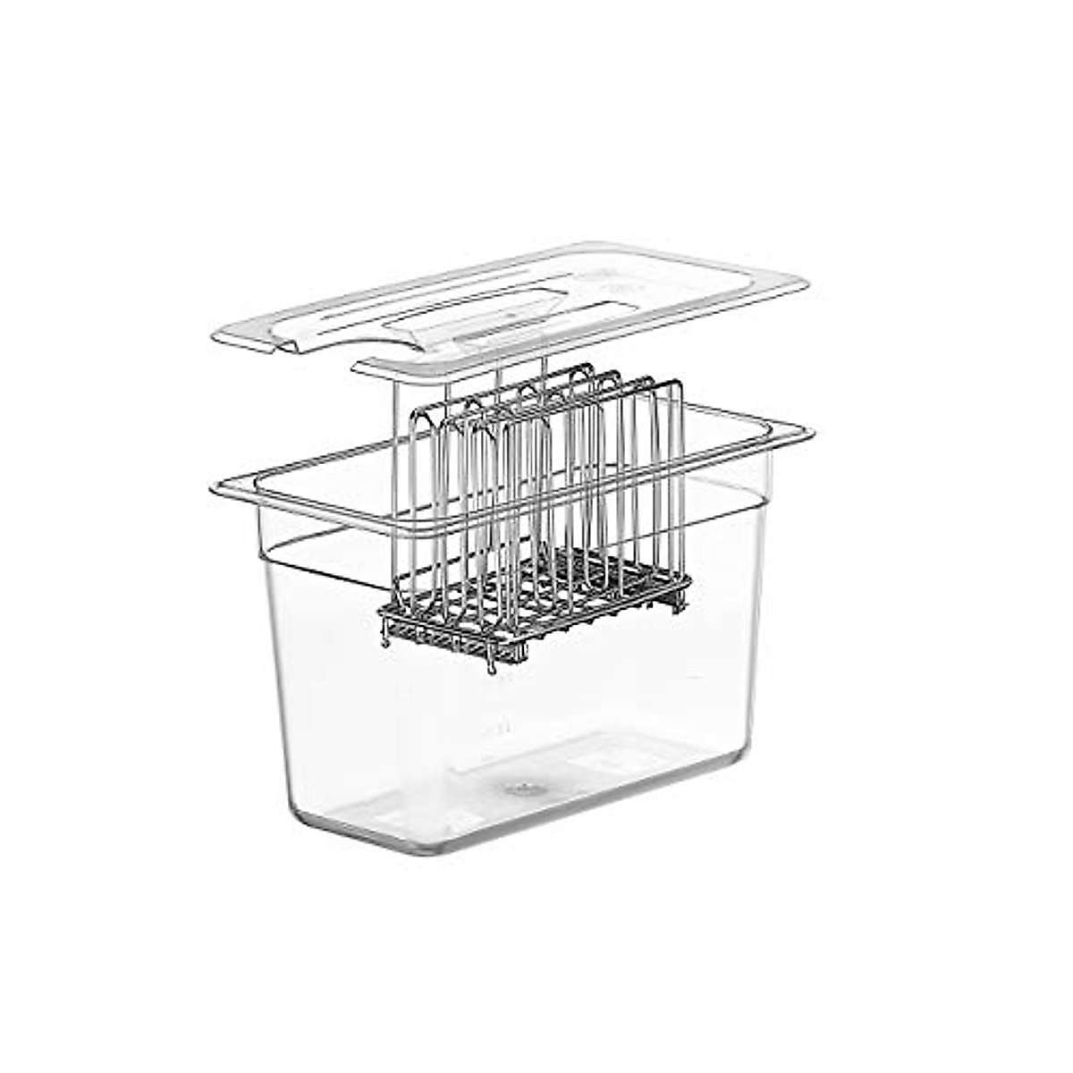 LIPAVI C5L-AP Lid for LIPAVI C5 Sous Vide Container, with cut-out for the Anova Precision immersion circulator