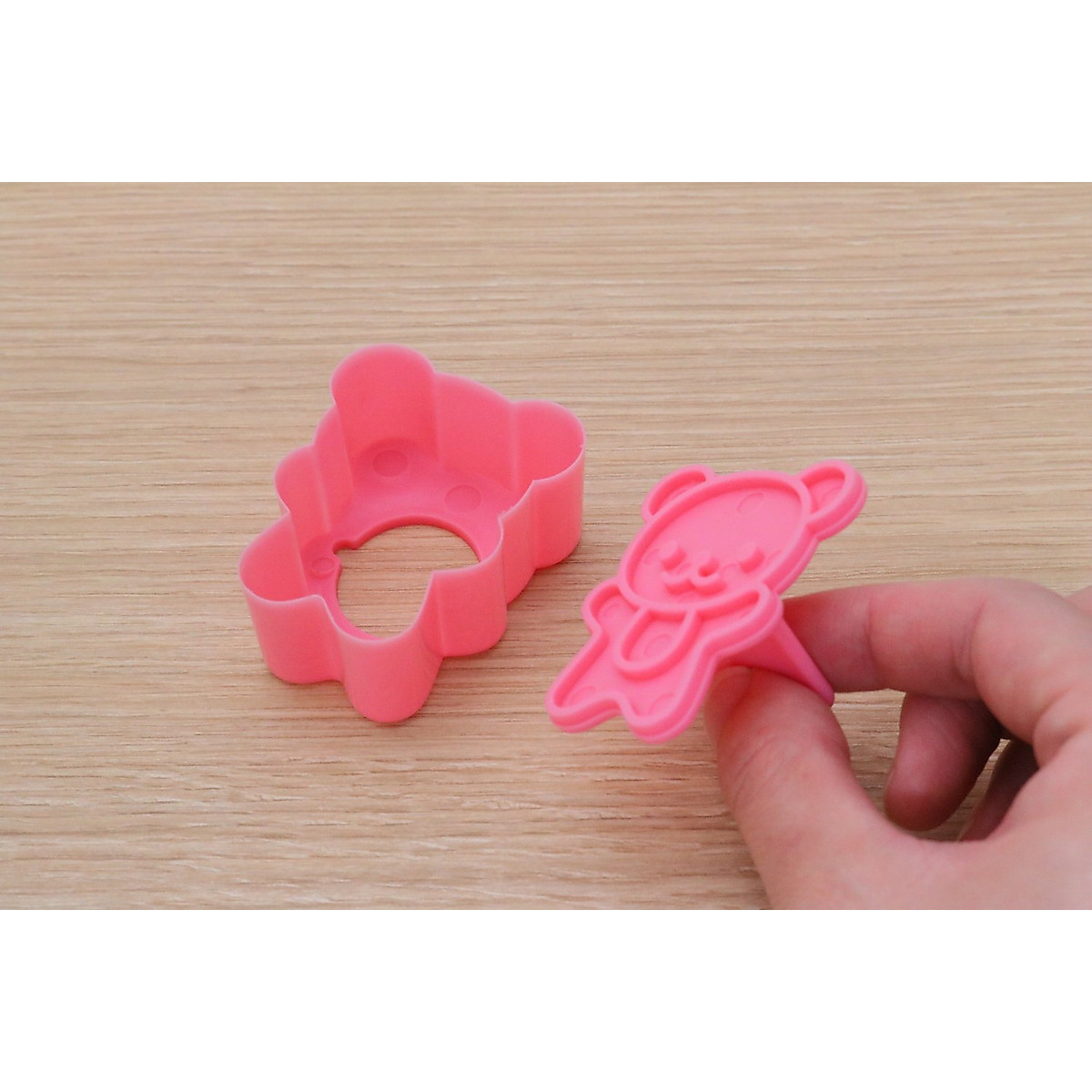 Torune Assist Animal Friends Bento Lunch Sandwich Bread Mold Cutters and Stamps Set of 4 Animals (Bear Squall Whale Seal) Japan Import