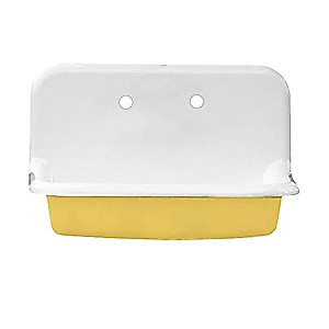 Vintage Tub & Bath 30 Inch Cast Iron High Back Farm Sink