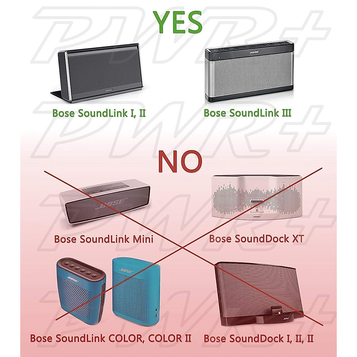 Charger for Bose Soundlink I II III 1 2 3 Wireless Speaker: UL Listed Extra Long 8.5 Ft Power Adapter 306386-101 369946-1300 301141 404600 414255 !NOT for M1N1 & C0L0R!