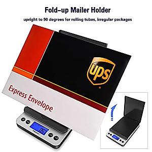 THINKSCALE Shipping Scale, 86lb Postal Scale with Hold and Tear Function, 5 Units, Auto-Off, Postage Scale for Packages Mailing Small Business, Battery Included