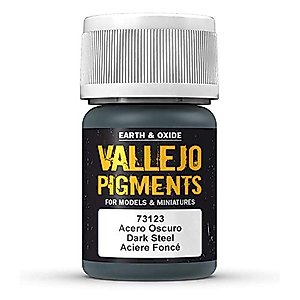Vallejo Earth and Oxide Pigments, Dark Steel