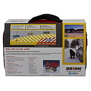 Orion Safety Products 8901 Deluxe Roadside Emergency Kit