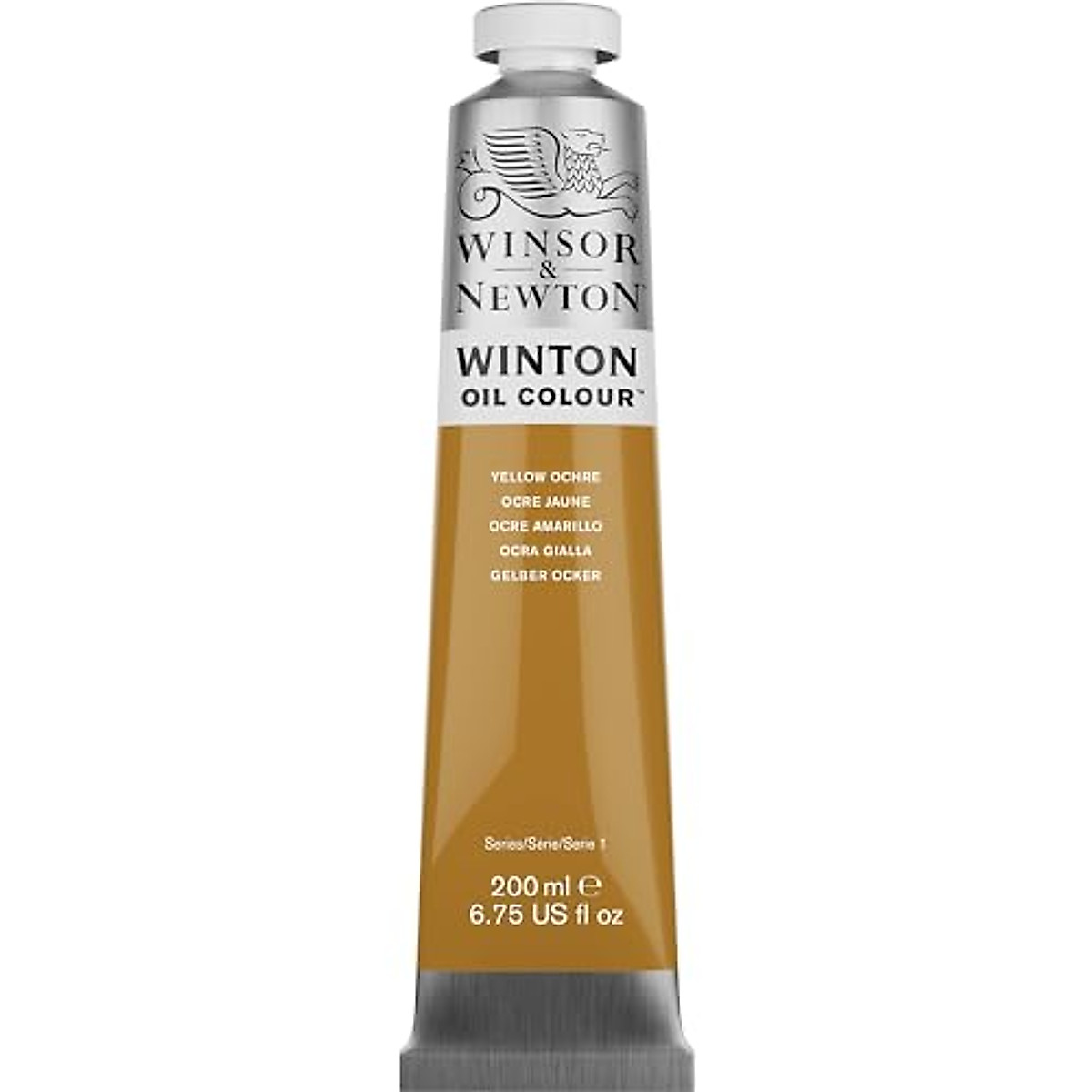 Winsor & Newton Winton Oil Color, 200ml (6.75-oz) Tube, Yellow Ochre