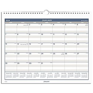 2024 AT-A-GLANCE® Multi-Schedule Vertical Monthly Wall Calendar, 15" x 12", January to December 2024, PM22MS28