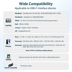 iPhone 15/15 pro Type C to Type C Cable Charger Fast Charging for iPhone 15/15 pro,3Ft 2Pack 60W USB C Pd Cable for Samsung Galaxy,MacBook Air iPad Pro