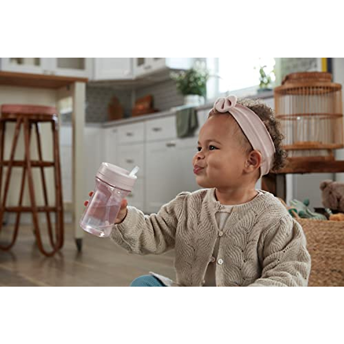 NUK for Nature™ Everlast Weighted Straw Cup