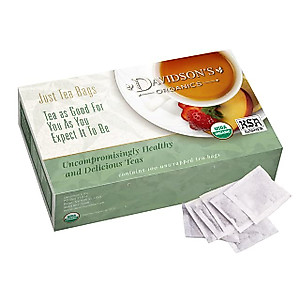 Davidson's Organics, Moringa Chamomile Lavender, 100-count Unwrapped Tea Bags