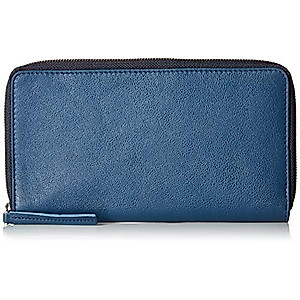 ECCO Casper Travel Wallet, Retro Blue