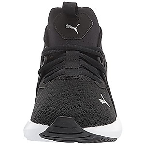 PUMA Women's SOFTRIDE ENZO NXT Sneaker, Puma Black-Metallic Silver, 8.5