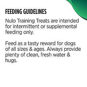 Nulo Freestyle Trainers Dog Treats: Grain Free Dog Training Treats - Healthy Low Calorie Treat Reward for Adult and Puppy Dogs - Gluten Free Dog Treat for Any Size or Breed - Duck Recipe - 4 oz Bag